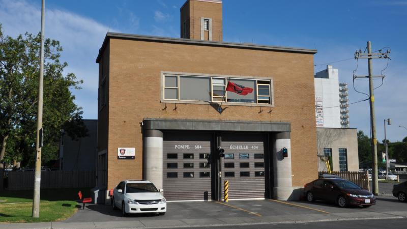 Fire station 4 | Service de sécurité incendie de Montréal